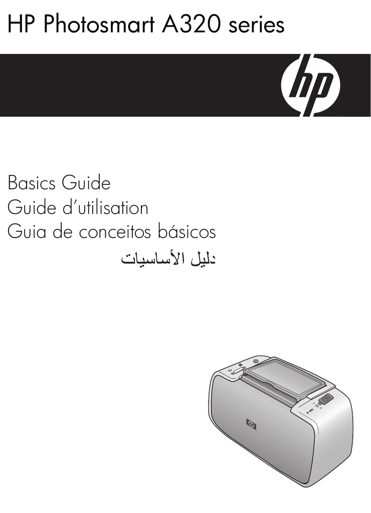 HP Photosmart A320 Printer series, Photosmart A320 Owner's manual ...