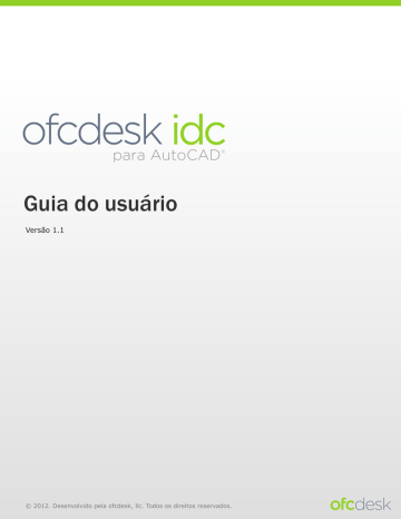 ofcdesk idc para AutoCAD Guia do usuário | Manualzz