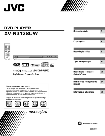 JVC XV-N312SUW DVD Player User manual | Manualzz