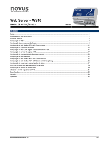 Web Server – WS10 | Manualzz