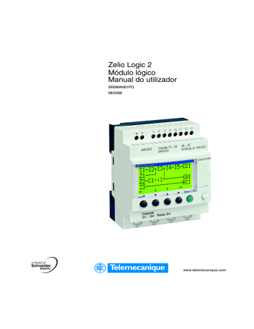 Manual do utilizador Módulo Lógico Zelio Logic 2 | Manualzz