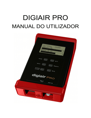Manual do Utilizador DIGIAIR PRO - Emitor´s | Manualzz