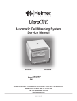 Helmer UltraCW UltraCW Service Manual | Manualzz