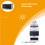 Agilent Multisampler Manual: AI Chat & PDF Access | Manualzz