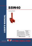 NOV BX 3, 4, 5 Hydraulic Elevator User's Manual | Manualzz