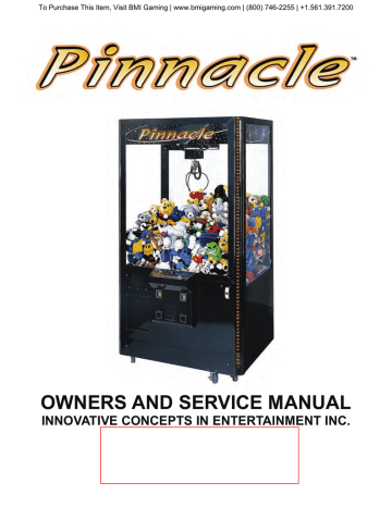 Pinnacle CRANE™ Owners and Service Manual | Manualzz