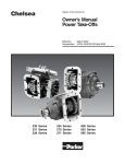 Chelsea 280 Series Power Take-Off Service Manual | Manualzz