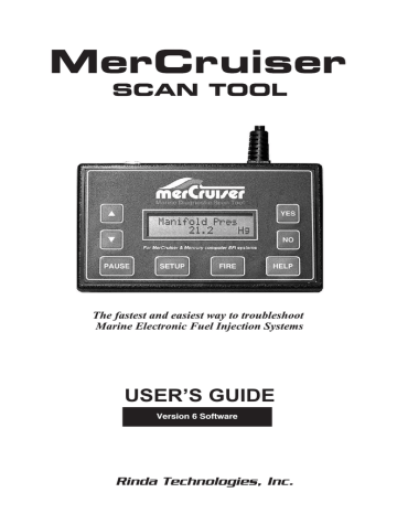 Rare MerCruiser Marine Diagnostic Scan Tool Boat Electric Fuel ...