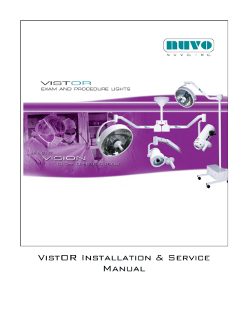 VistOR PR, VistOR PRO Installation & Service Manual | Manualzz