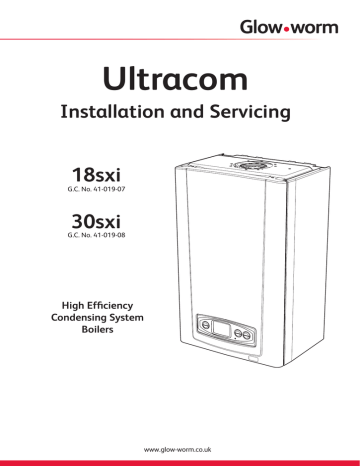 Glow-worm Ultracom 18sxi Installation And Servicing | Manualzz