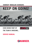 HAWKER Modular Chargers Service Manual | Manualzz