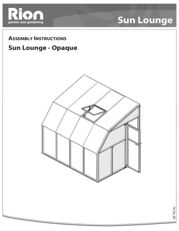 Rion Sun Lounge Opaque Assembly Instructions | Manualzz