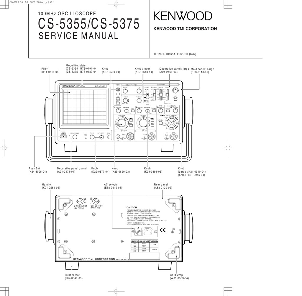 CS 5355 CS 5375 Manualzz