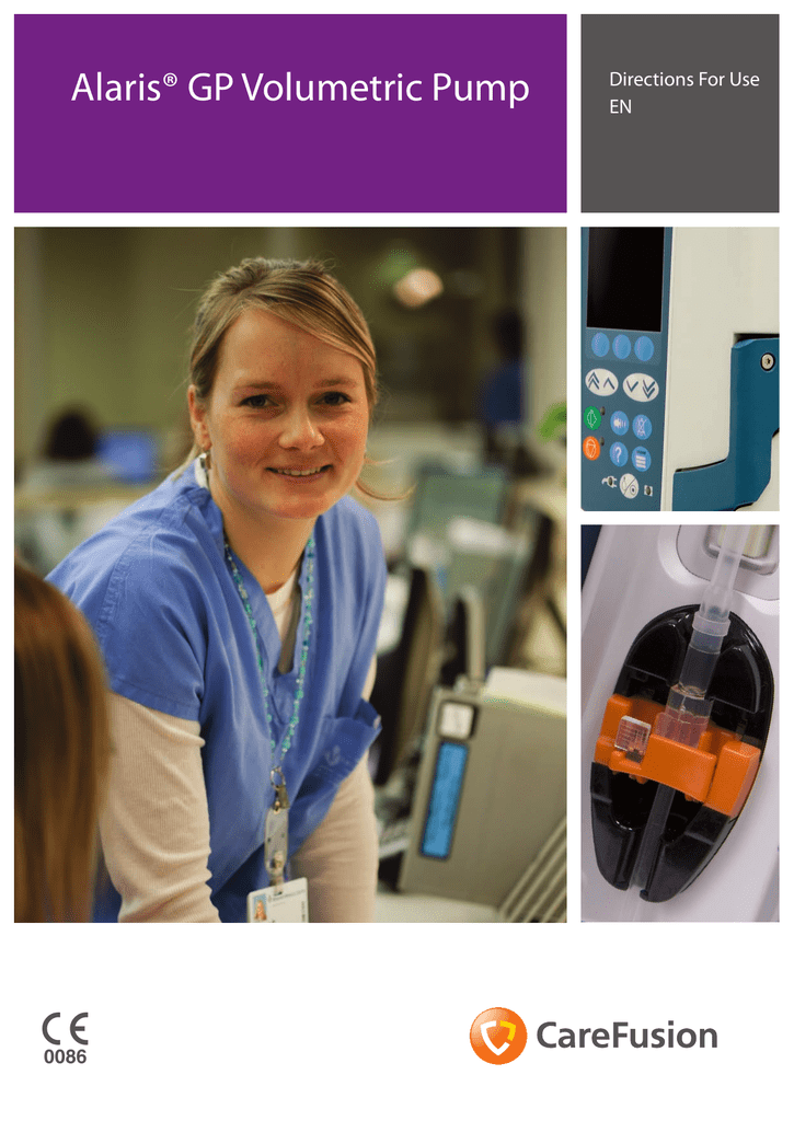 Alaris ® GP Volumetric Pump - Directions for Use | Manualzz