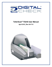 Digital Check TS240 - User manual, Installation instructions