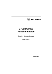 Motorola GP328 - User manual, Service manual, Quick Reference manual