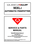 AMF 82-70 Pinspotter Instruction Manual | Manualzz