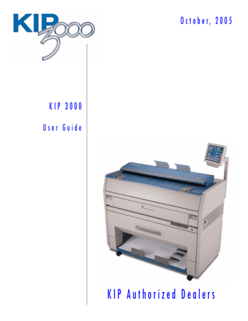 KIP 3000 User Guides | Manualzz