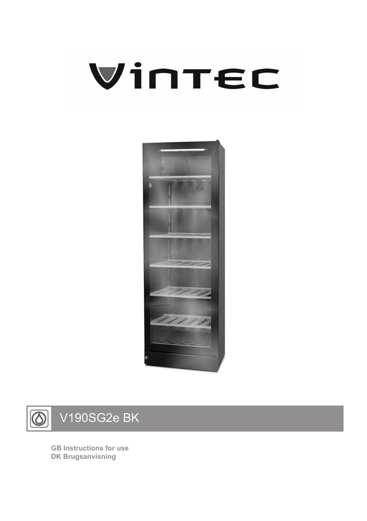 Vintec V190SG2EBKLH User manual | Manualzz