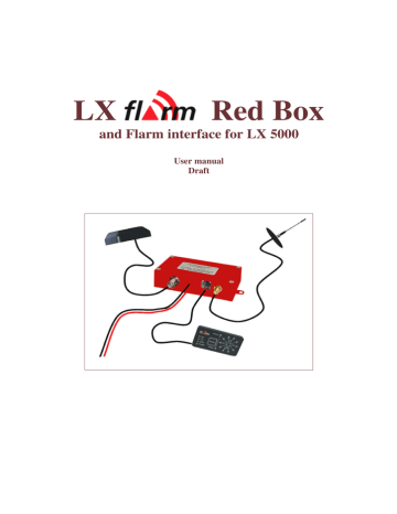 LX Flarm Red Box & Interface for LX 5000 User Manual | Manualzz
