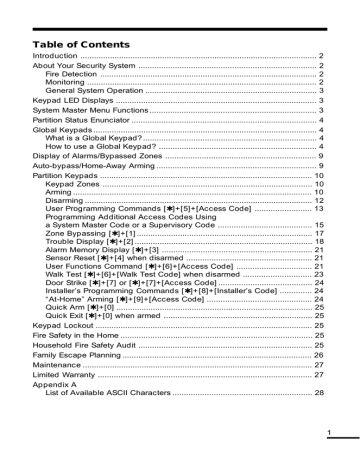 DSC PC4020 LCD4500 User Manual | Manualzz