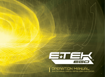 Etek Ego Operation Manual | Manualzz