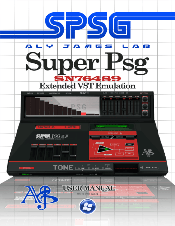 SUPER PSG SN76489 User Manual | Manualzz