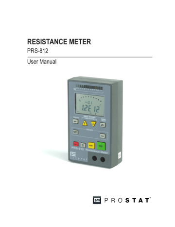 Prostat PRS-812 User manual | Manualzz