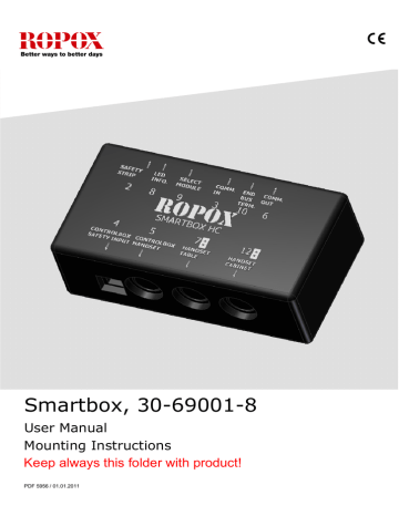 ROPOX Smartbox 30-69001-8 User Manual | Manualzz