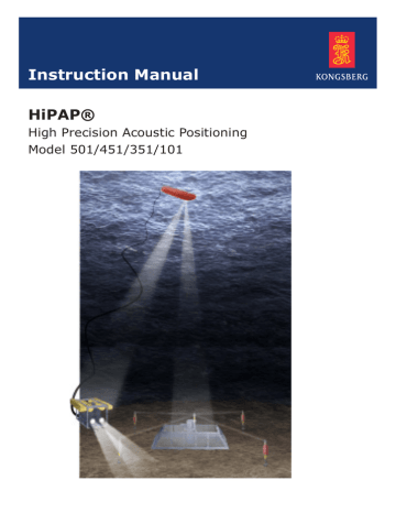 Kongsberg HiPAP 501 High Precision Acoustic Positioning System ...