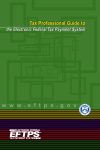 EFTPS Batch Provider Software User's Manual | Manualzz