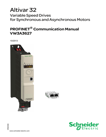 Variable Speed Drives Altivar 32 VW3A3627 Communication Manual | Manualzz