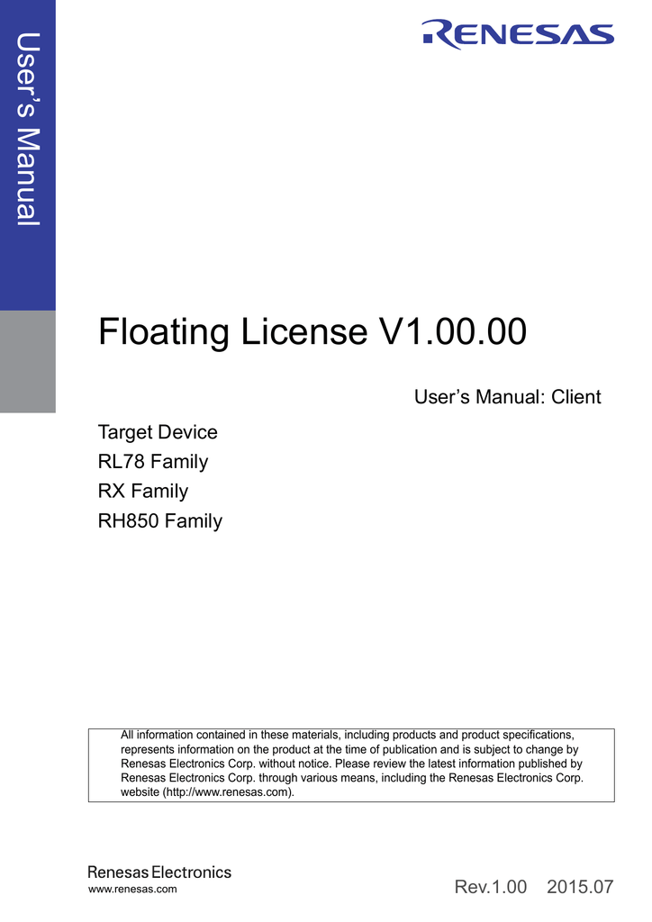 Floating License V1 00 00 User s Manual Client Manualzz floating-license-v1-00-00-user-s-manual-client-manualzz