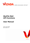 SkyFile Mail v9.00 User Manual | Manualzz