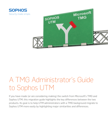 Sophos UTM Administrator's Guide | Manualzz