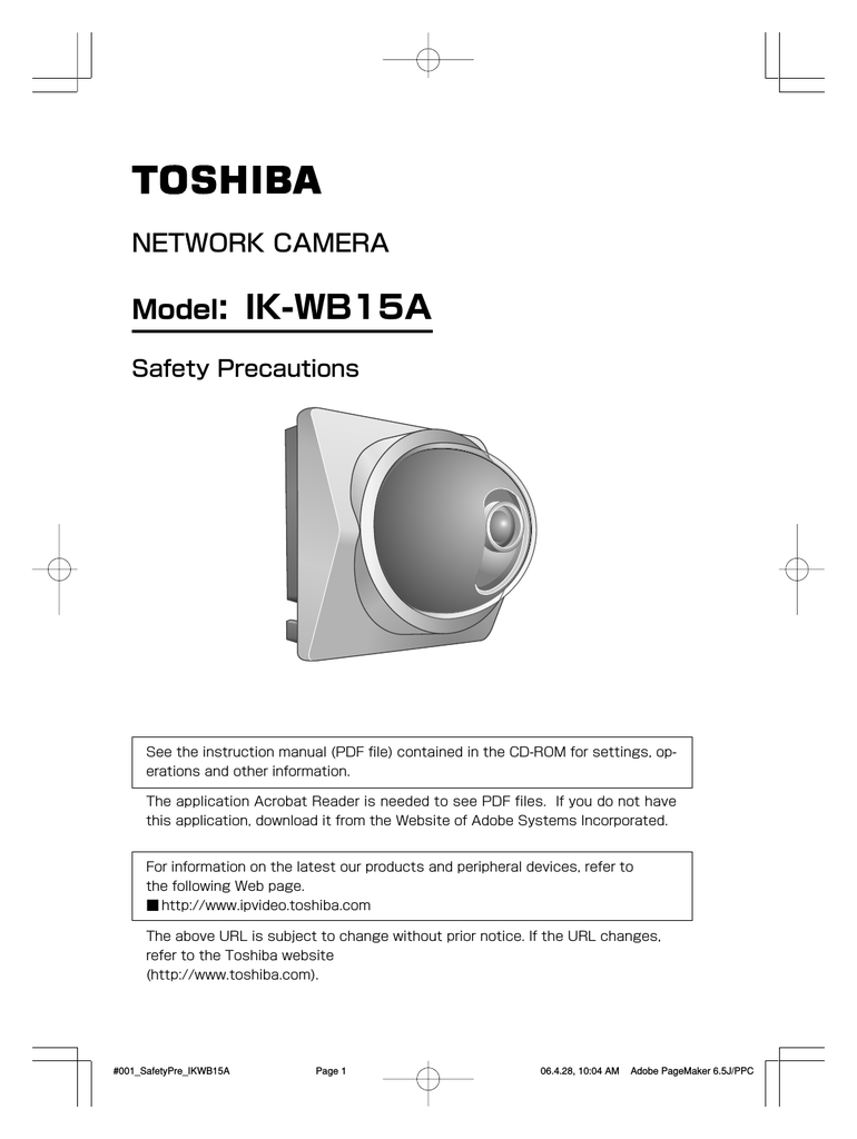IK WB15A Safety Precautions Manualzz ik-wb15a-safety-precautions-manualzz