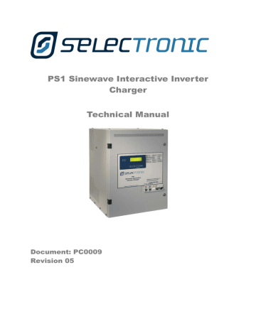 Selectronic PS1 Technical Manual | Manualzz