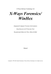 X-Ways Forensics/WinHex Manual | Manualzz