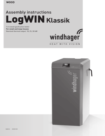 Windhager LogWIN Klassik Assembly Instructions Manual | Manualzz