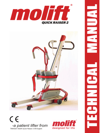 Molift Quick Raiser 2 Technical Manual | Manualzz