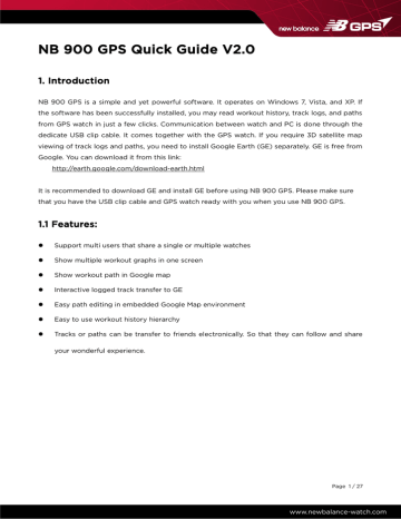 NB 900 GPS Quick Guide | Manualzz