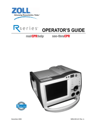 ZOLL R Series - Service manual, Operating instructions, Quick Reference ...