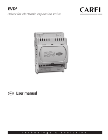 Carel EVD4 User manual | Manualzz