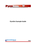PyroSim User Manual | Manualzz