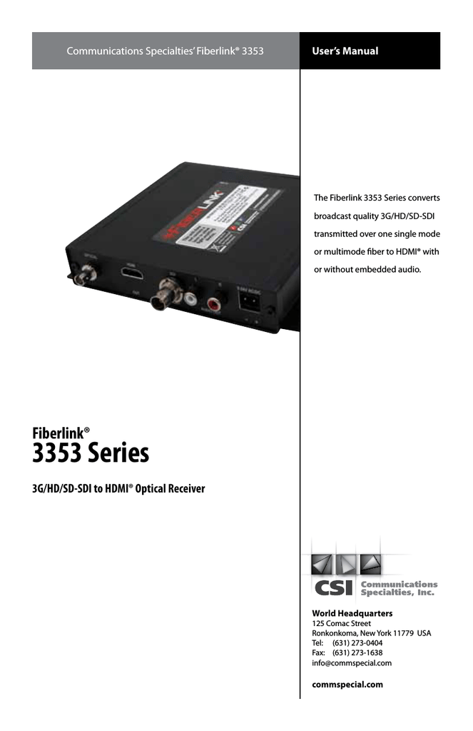 3353 Series Manualzz 3353-series-manualzz