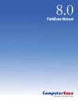 FieldEase 8.0 User Manual | Manualzz