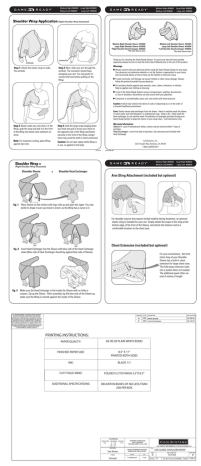 Game Ready Shoulder Wrap User Guide | Manualzz