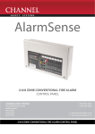 C-Tec CFP 2/4/8 Zone fire alarm control panel user manual | Manualzz