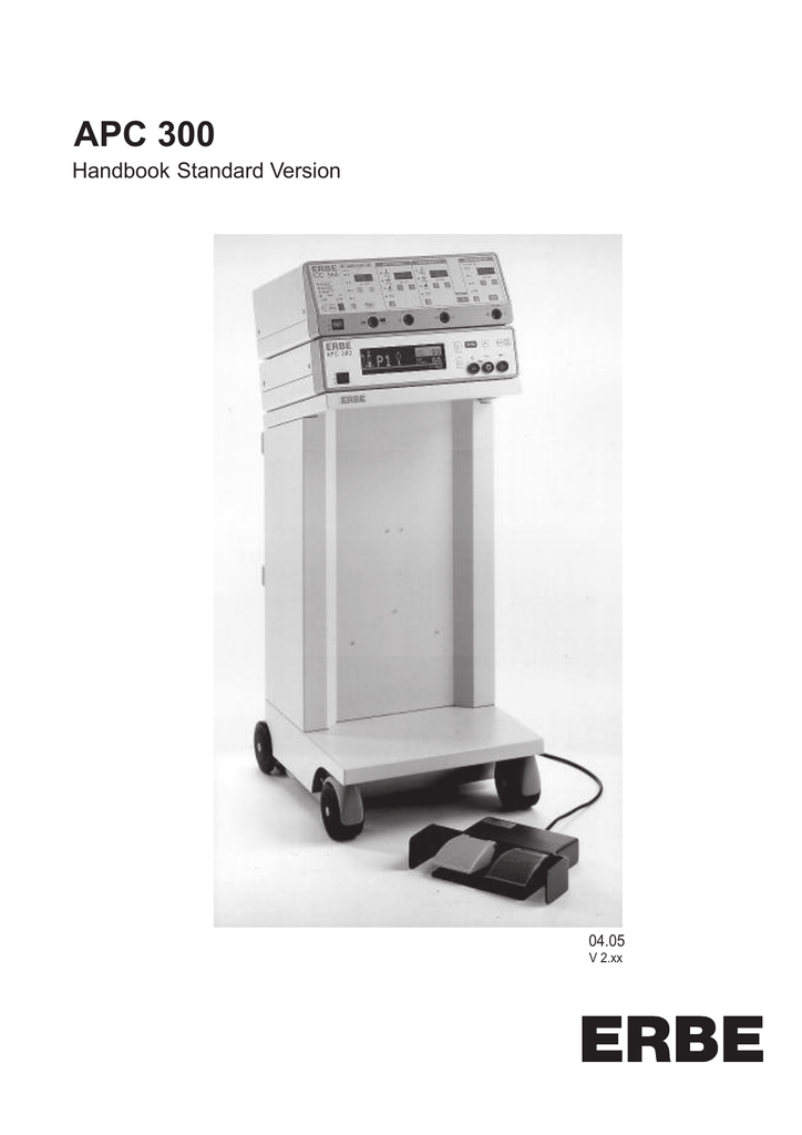 Erbe APC 300 Handbook | Manualzz