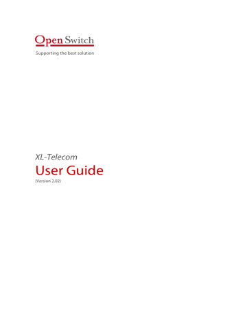 XL-Telecom User Guide | Manualzz